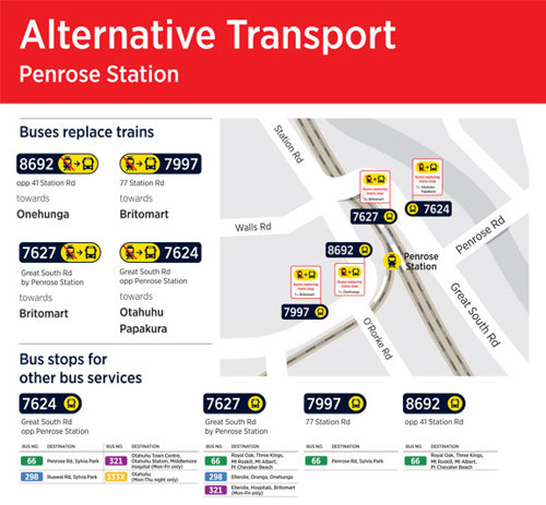 Train station maps