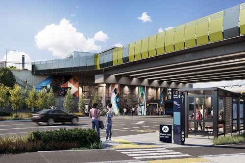 Rosedale Busway Station