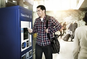 Ticket and top-up machines