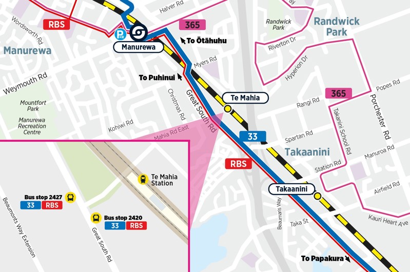 Train station maps